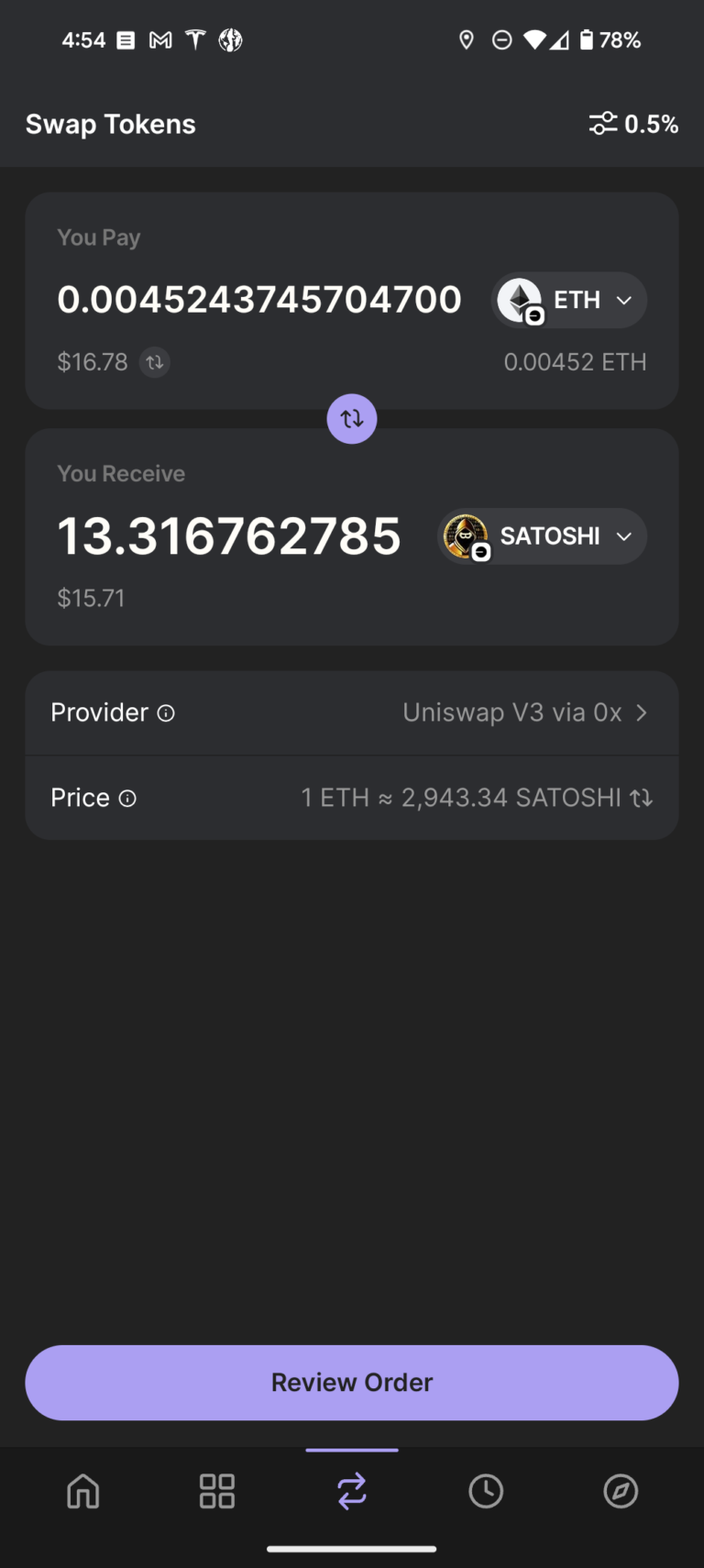 Buy $SATOSHI With Phantom Wallet - Satoshi Nakamoto